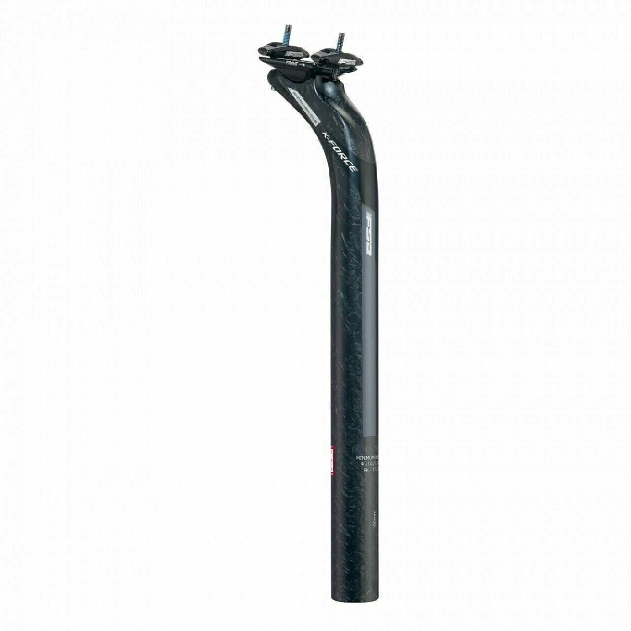 CARBON SEATPOST FSA K-FORCE SB25 25mm setback 400MM x 27.2MM – BoyerCycling