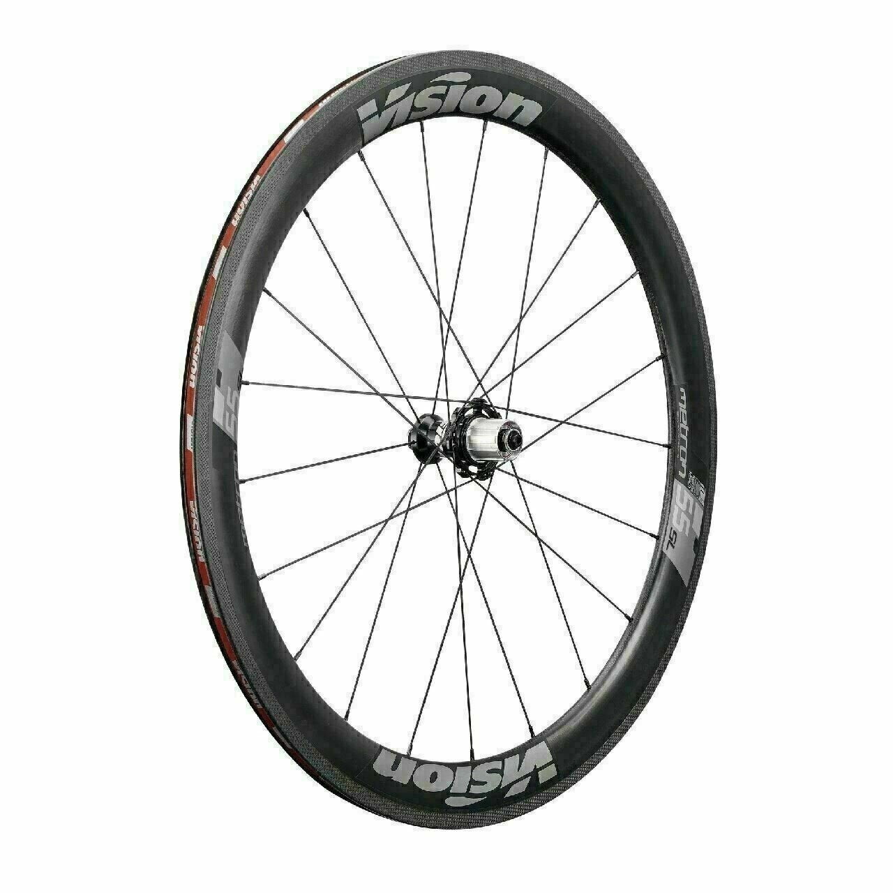 Rear Wheel Vision Metron 55 TL Clincher Rear Wheel Rim Brake 21H-700c ...